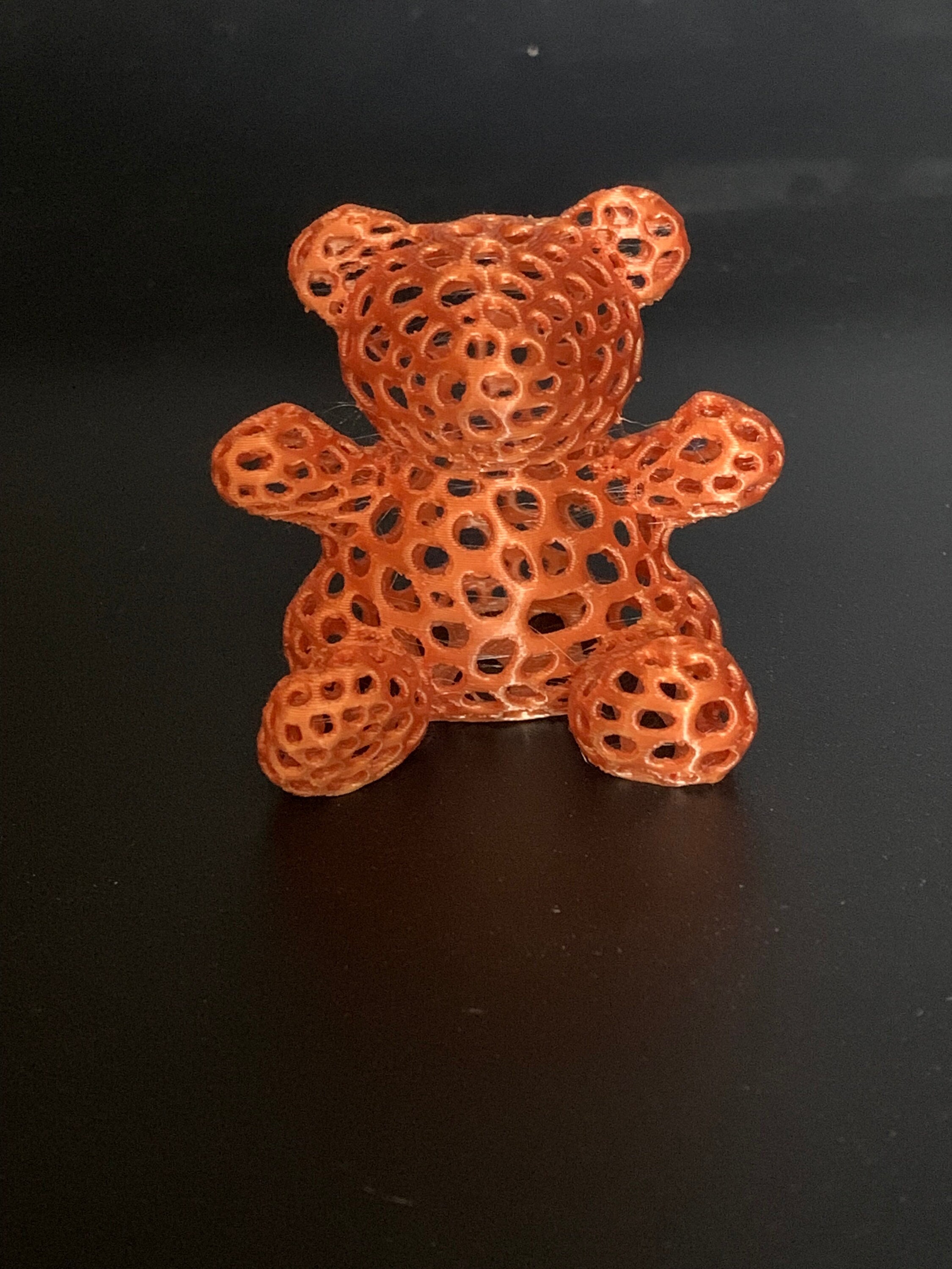3D Printed Bear - Etsy
