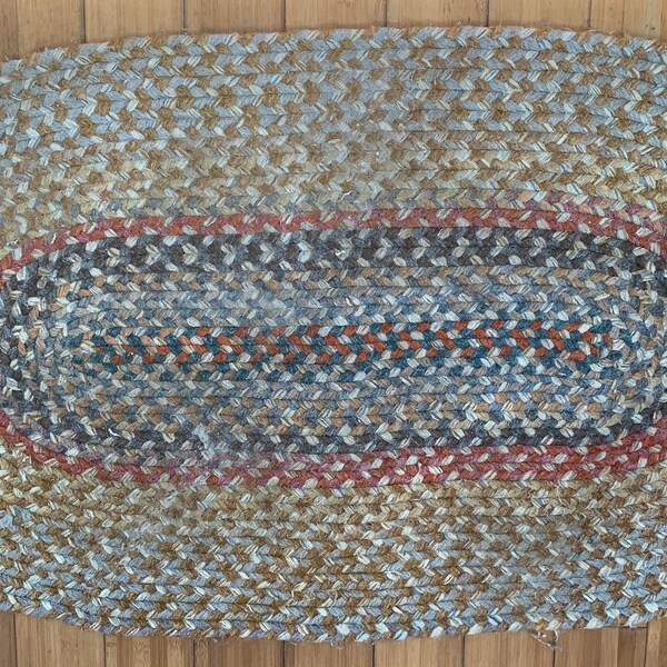 Wool Braided Rug - Etsy