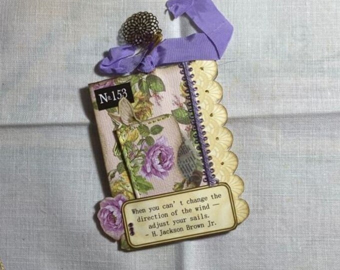 Handmade Paper Bookmark With Hidden Paperclip and Notepad - Etsy