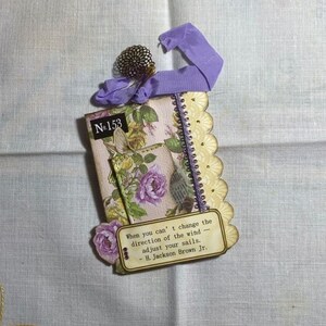 Handmade Paper Bookmark With Hidden Paperclip and Notepad - Etsy