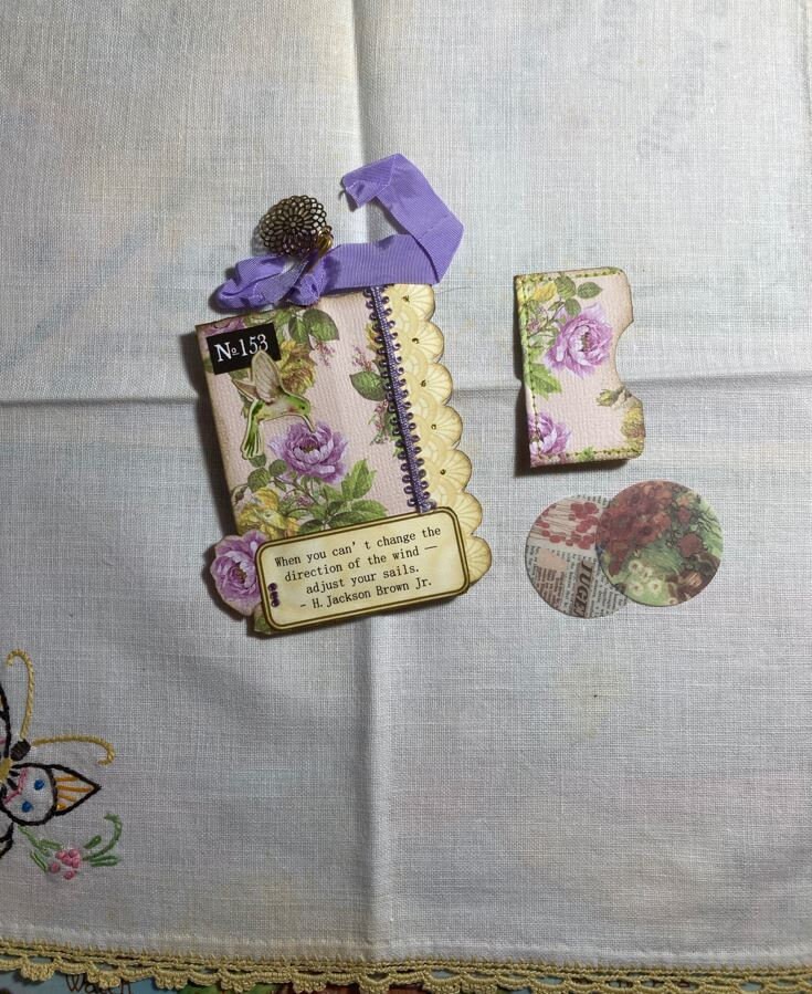 Handmade Paper Bookmark With Hidden Paperclip and Notepad - Etsy