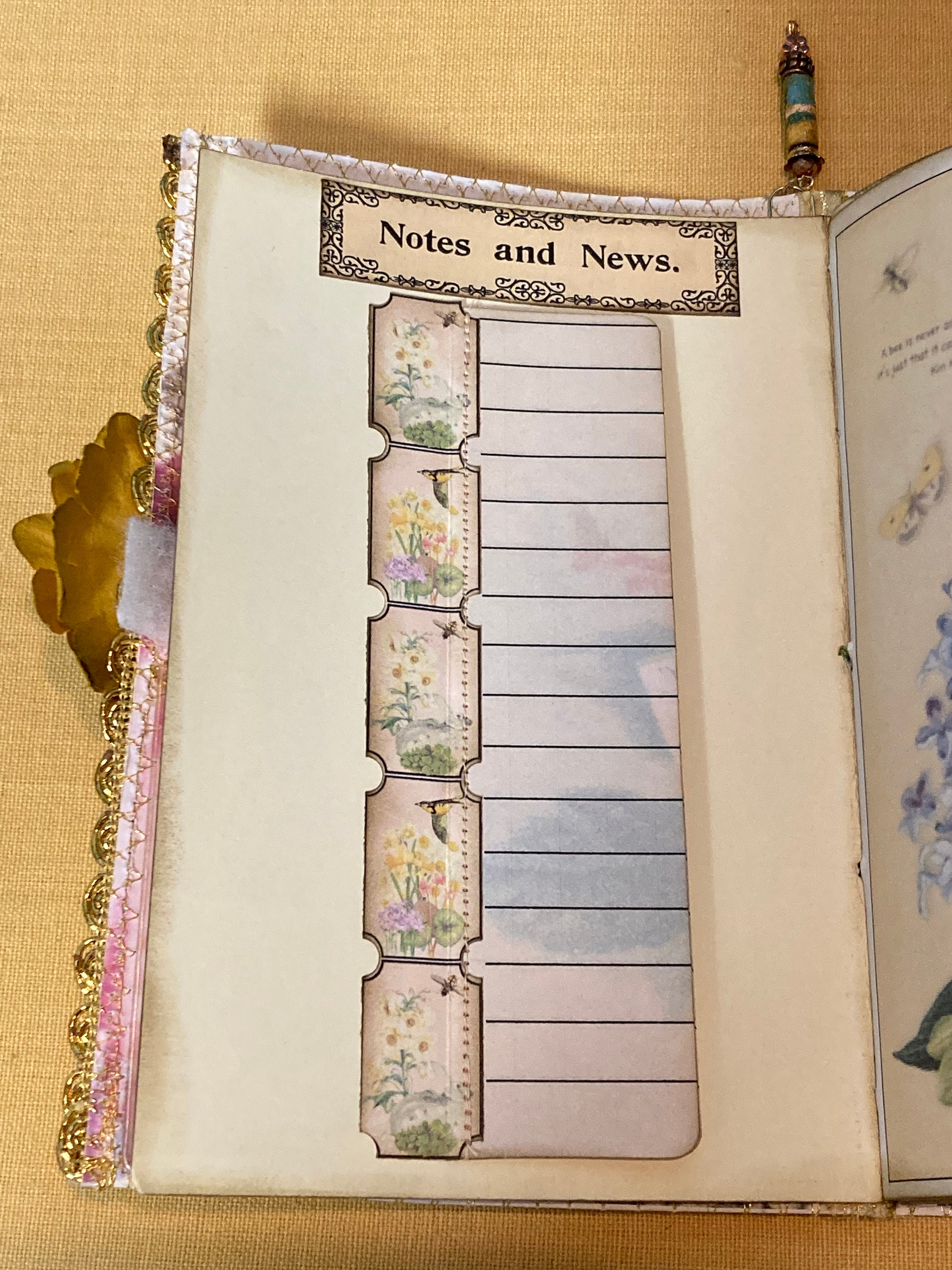 Springtime Junk Journal - Etsy