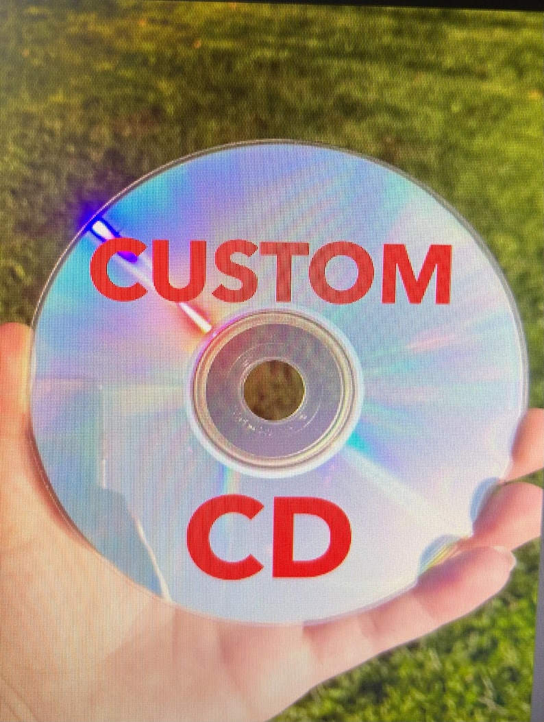 Custom CD Mixtape - Etsy
