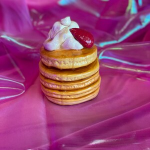 Pancake Stack Stash Jar (8oz) | Polymer Clay Stash Jar | Unique ...