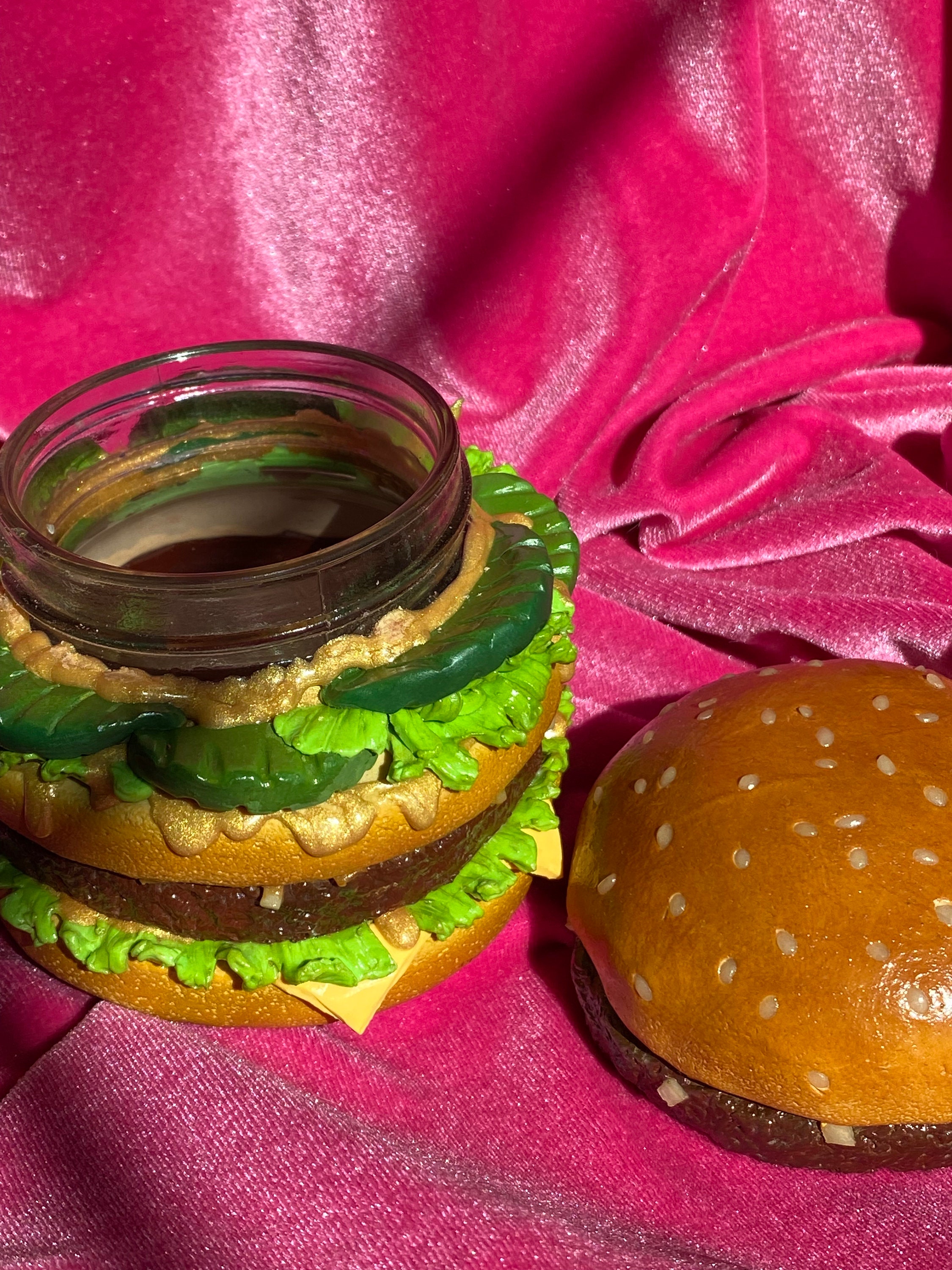 Big Mac Stack Stash Jar (8oz) | Polymer Clay Stash Jar | Unique ...