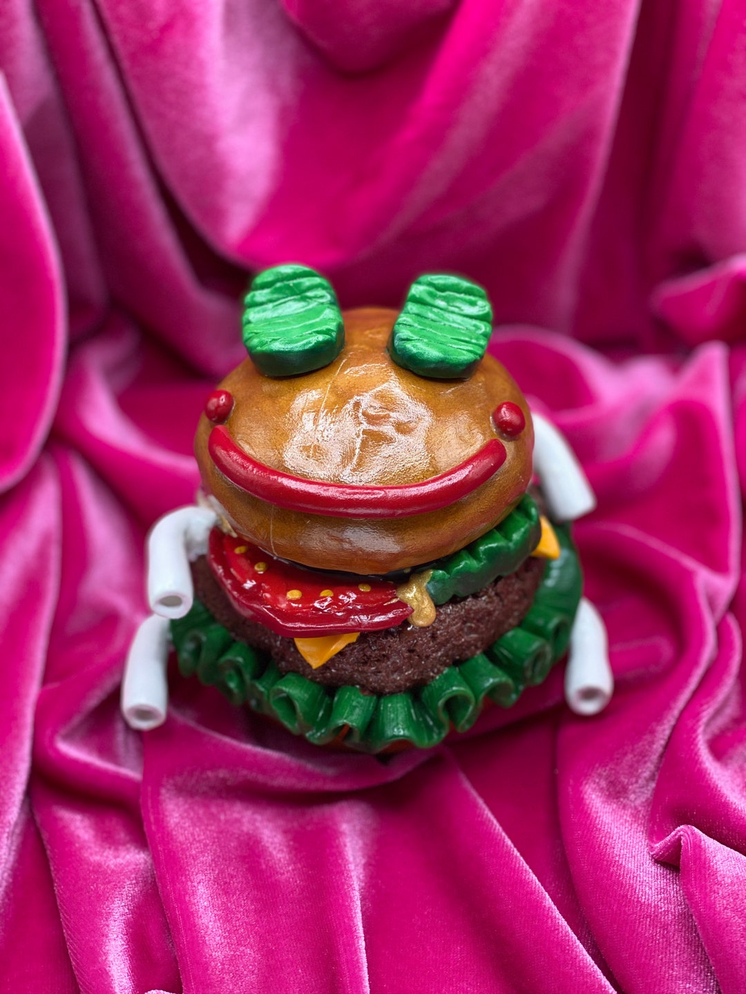 Patty Pal Jar (8oz) | Polymer Clay Stash Jar | Unique Discreet Gift for ...