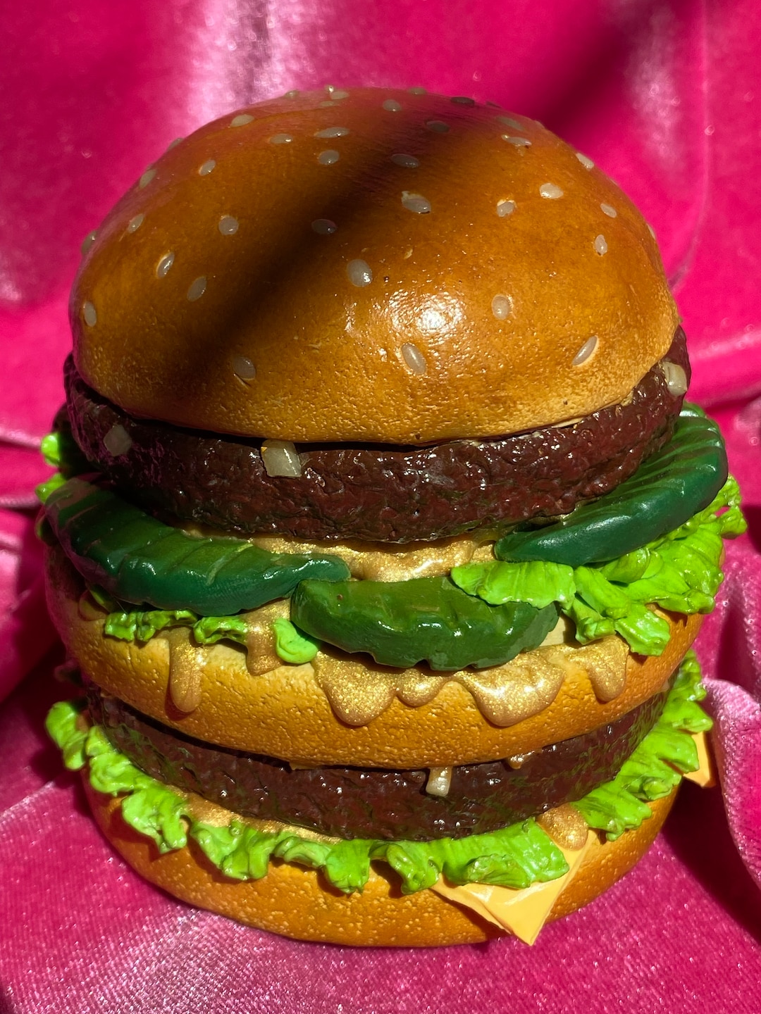 Big Mac Stack Stash Jar (8oz) | Polymer Clay Stash Jar | Unique ...