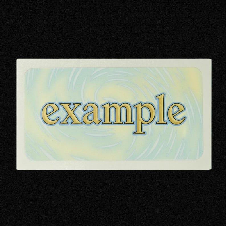 Any Design GBA Label - Personalized Custom Sticker & Design Service - Etsy