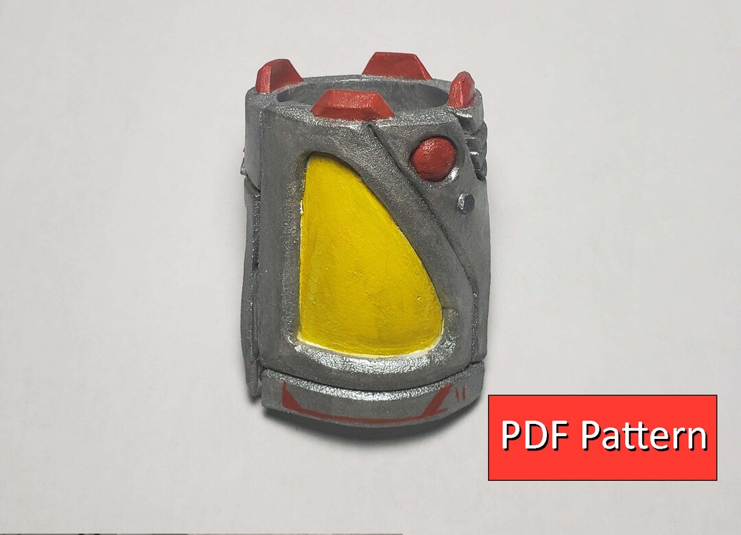 DIY Spiderverse Dimensional Bracelet EVA Foam Pattern PDF - Etsy