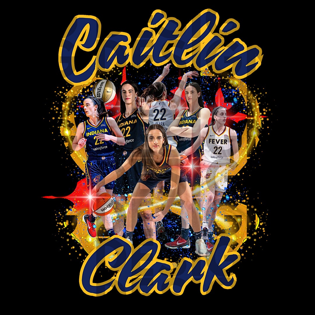 Caitlin Clark Vintage Collage Design - Etsy