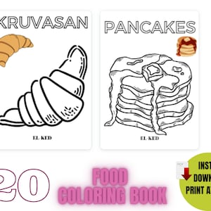 Fast Food Coloring Pages, Food Coloring Pages, Printable Coloring Pages ...