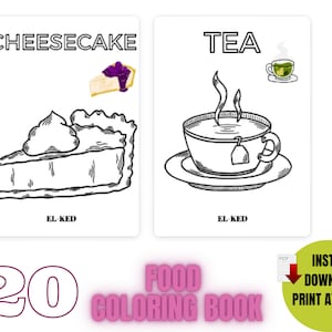 Fast Food Coloring Pages, Food Coloring Pages, Printable Coloring Pages ...