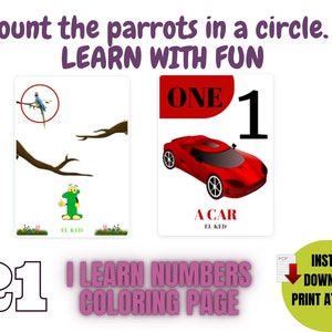 Learn to Count Learn to Count 1-10 Learn Numbers Edition - Etsy