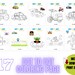 Printable Dot to Dot for Kids, Vehicle Tool Connect the Dots, Preschool ...