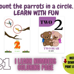 Learn to Count Learn to Count 1-10 Learn Numbers Edition - Etsy