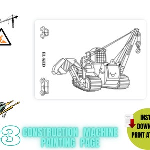 Construction Coloring Pages, Construction Printable, Construction Games ...