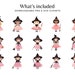 Cute Pink Witch Clipart for Kids | Digital Sticker | Montessori ...