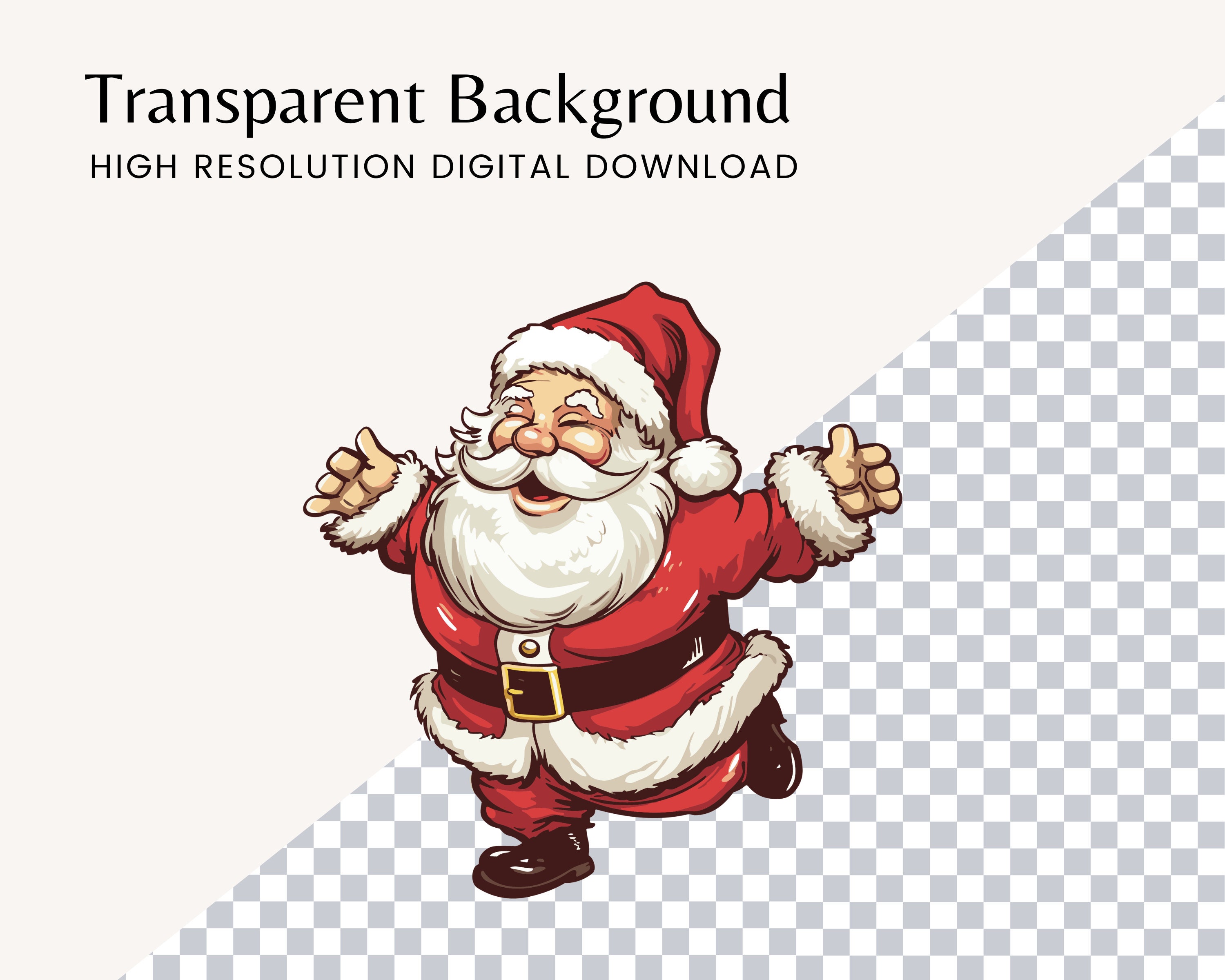 Santa and Mrs. Claus Clipart, Christmas PNG, Mrs. Claus Clipart ...