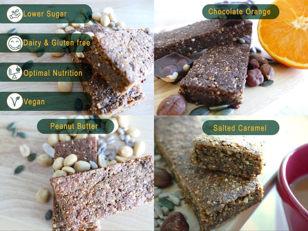 Mix Pack - Vegan Prebiotic Protein Bars - Etsy