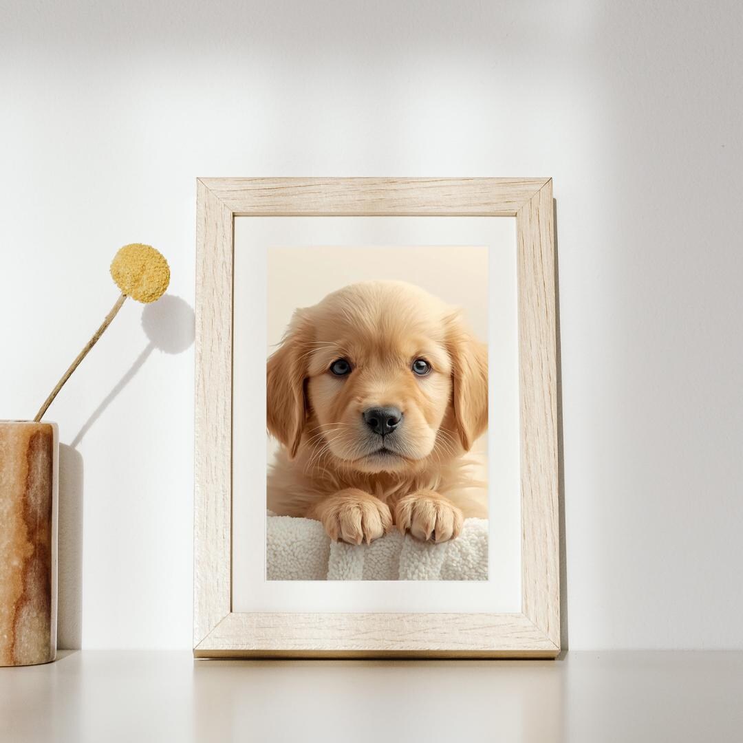 Cute Dog Poster: 70s Retro Kitchen Wall Art (digital Download) - Etsy