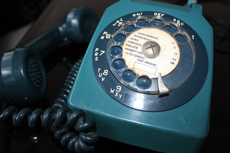 Vintage Phone Antique / Old Phone 80s WORK - Etsy