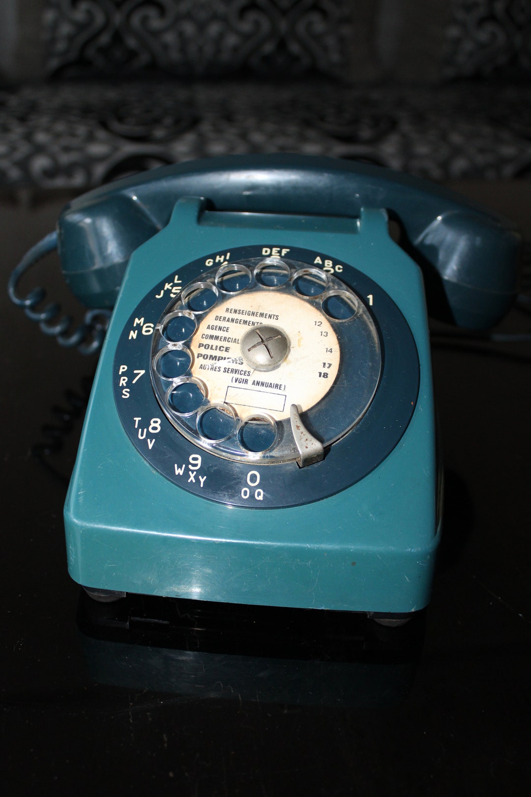 Vintage Phone Antique / Old Phone 80s WORK - Etsy