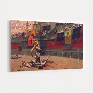 Jean Leon Gerome Pollice Verso 1872 , Decorative Canvas Framed - Etsy
