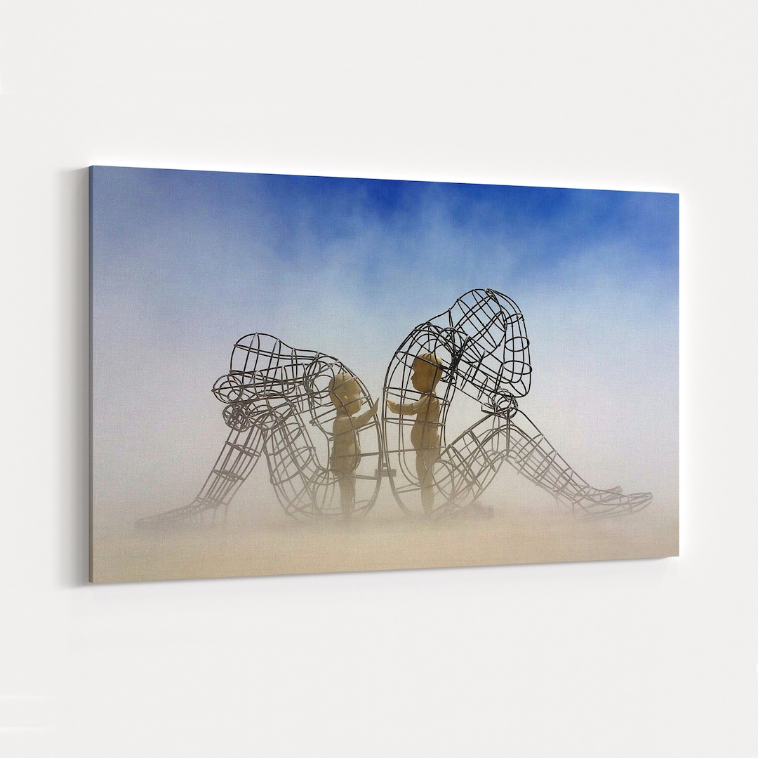 Alexander Milov Burning Man Festival Child Sculpture Wall - Etsy