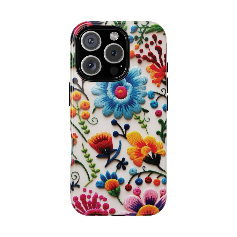 Embroidery Phone Case - Etsy