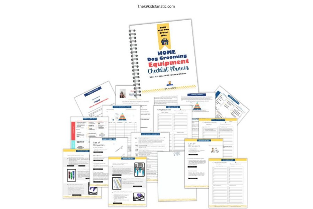 Grooming Checklist Planner - Etsy