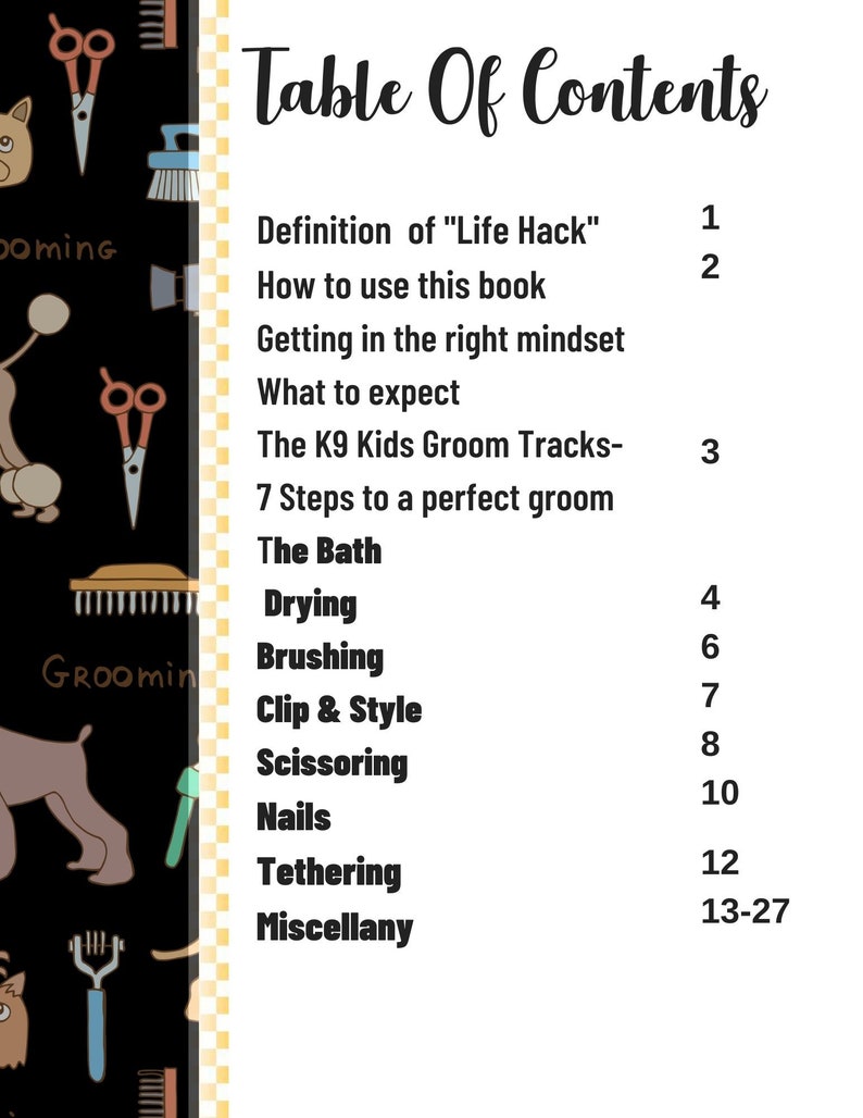 32+ Dog Grooming Hacks for At-home Groomers | Beginner to Pro PDF - Etsy