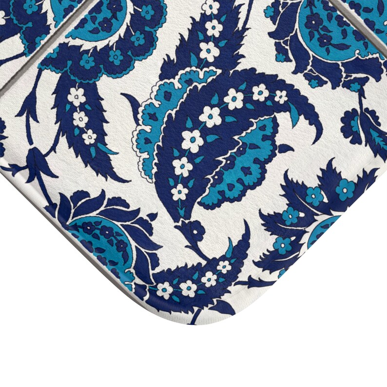 Bath Mat, Bathroom Rug, Persian Bath Mat, Turkish Bath Mat, Persian ...