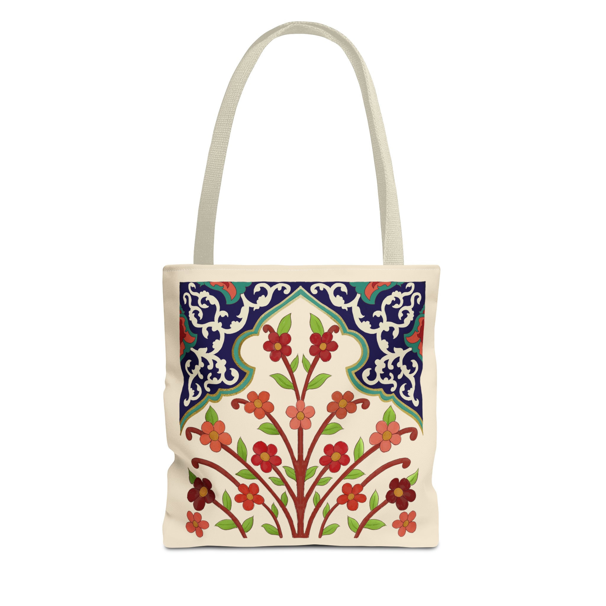 Persian Bag, Persian Illustration Tote Bag, Miniature Painting Bag ...