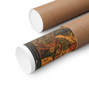 Persian Mythical Warriors Poster Art Print, Shahnama Scene Persian ...