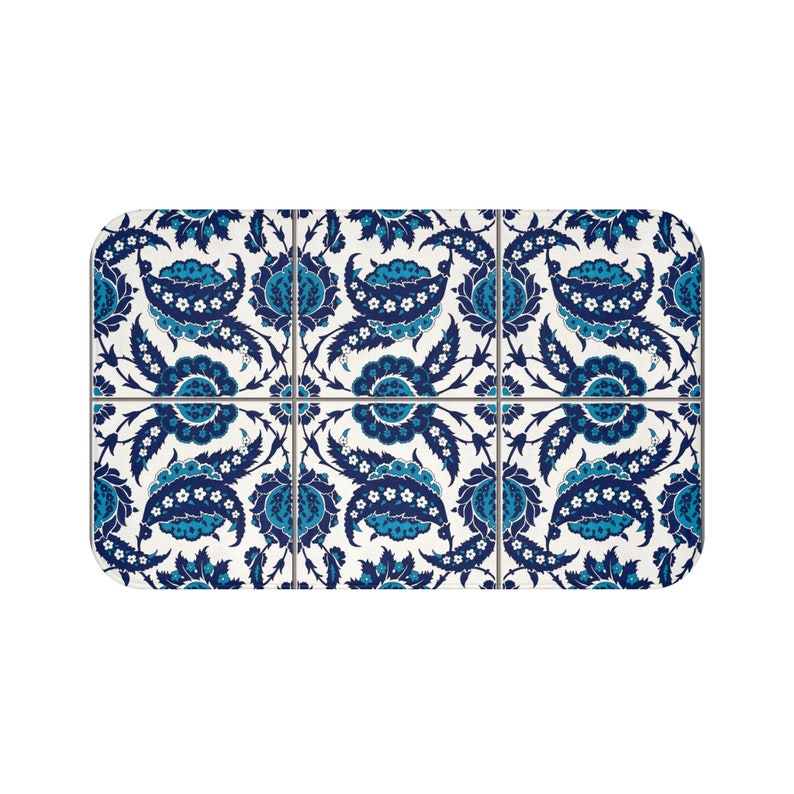 Bath Mat, Bathroom Rug, Persian Bath Mat, Turkish Bath Mat, Persian ...