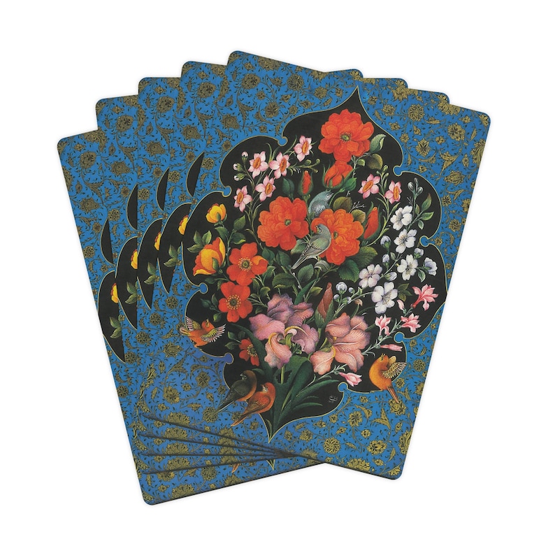 Persian Games, Persian Playing Cards, Poker Card Gol O Morgh, Persian ...