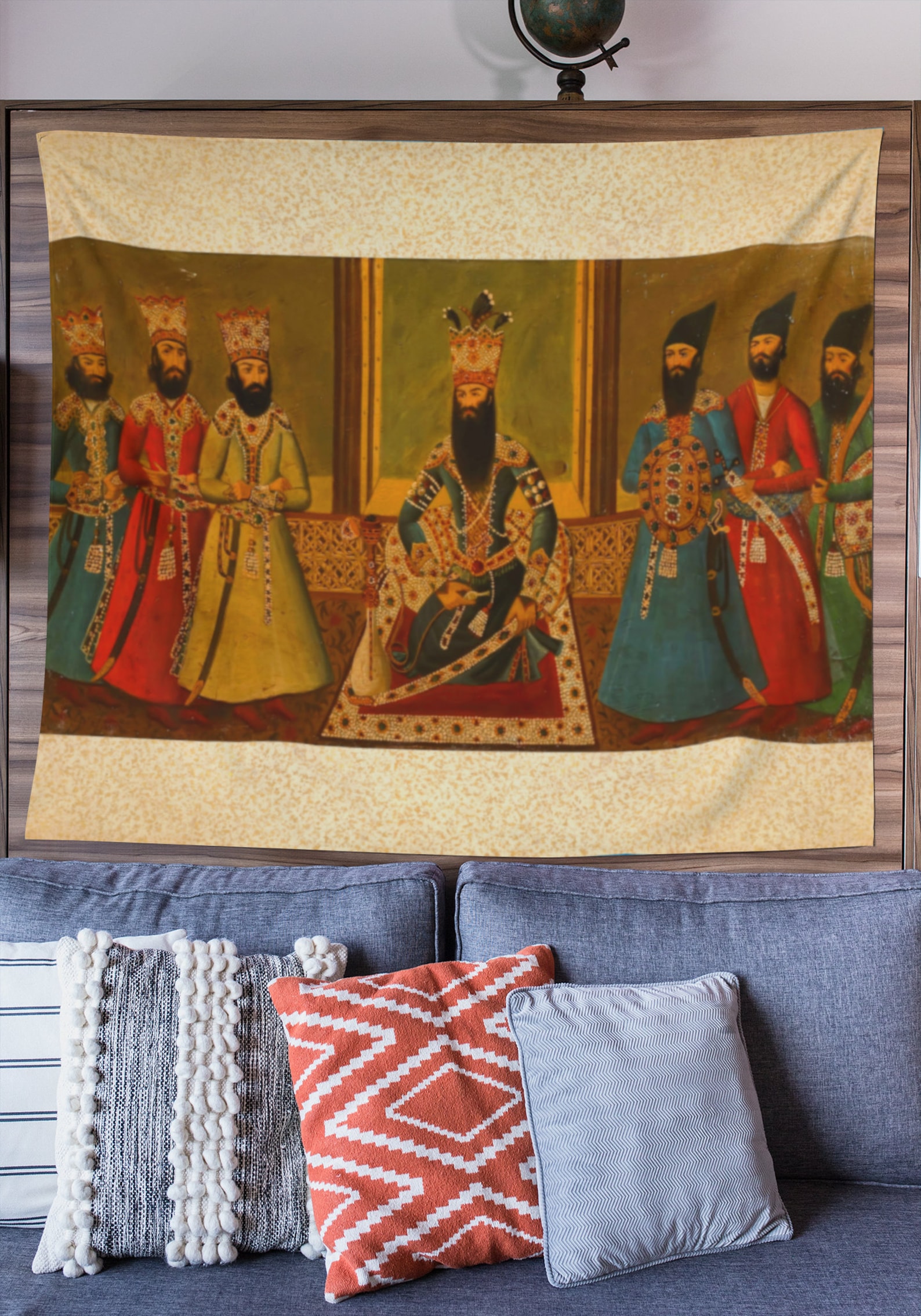 Persian Tapestry, Persian Wall Hanging, Oriental Wall Tapestry, Persian ...