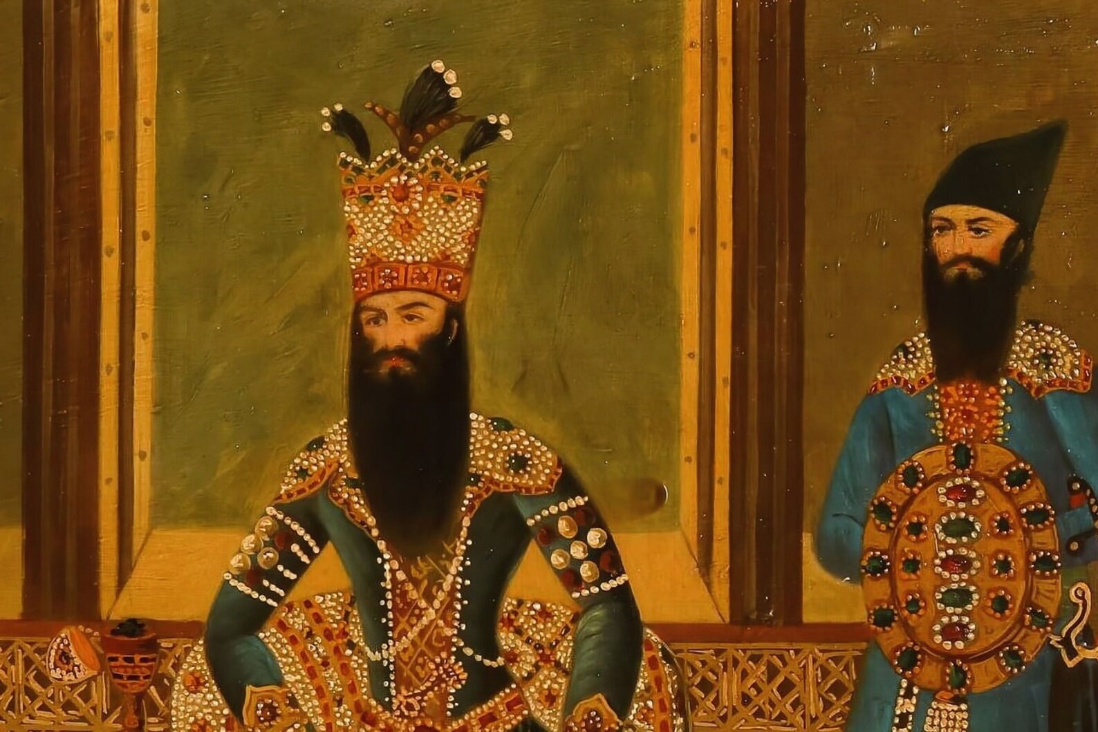 Persian Tapestry, Persian Wall Hanging, Oriental Wall Tapestry, Persian ...