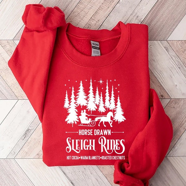 Horse Drawn Sleigh - Etsy