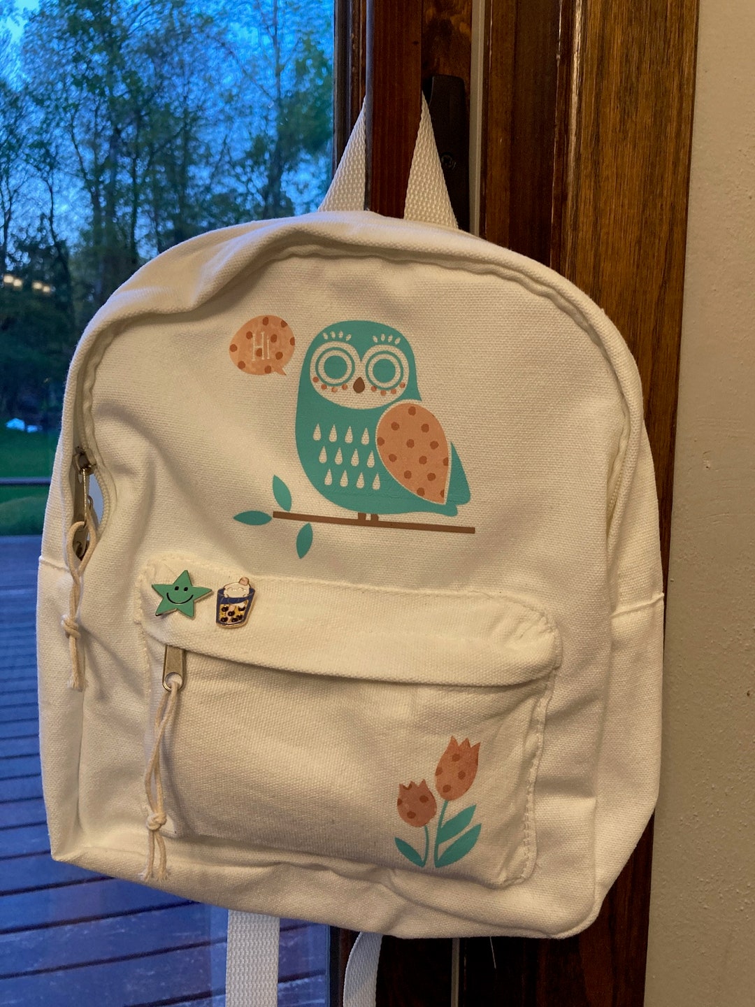 Mini-backpack for Kids Owl - Etsy