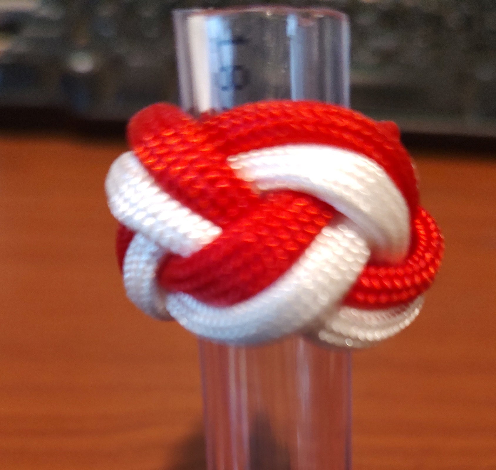 Handmade Paracord Turks Head Woggle Paracord Neckerchief Slide for Boy ...