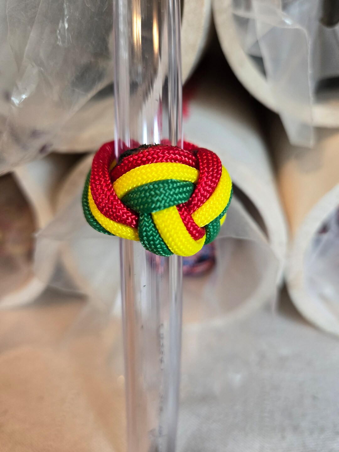 Handmade Paracord Turks Head Woggle Paracord Neckerchief Slide for Boy ...