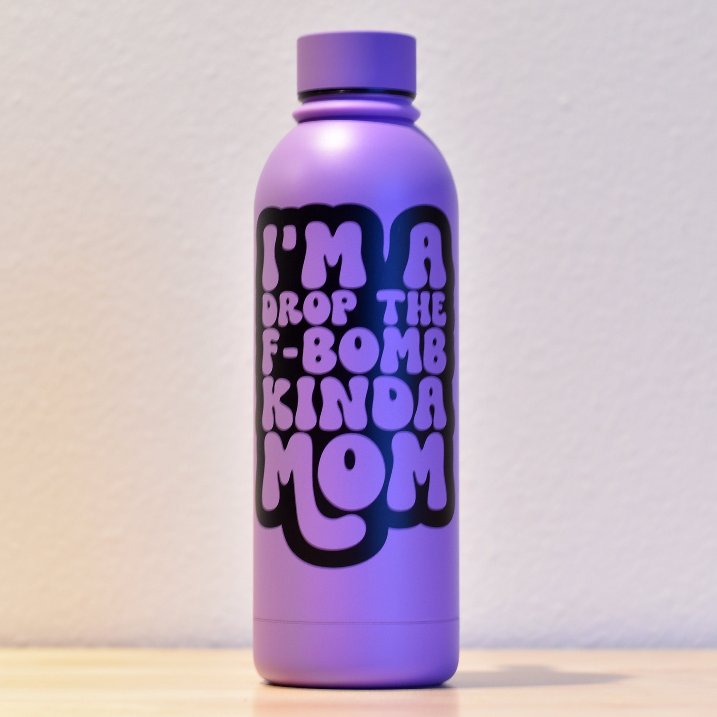 Sarcastic Water Bottle Funny Sayings Tumbler Matte Finish 17oz Sport ...
