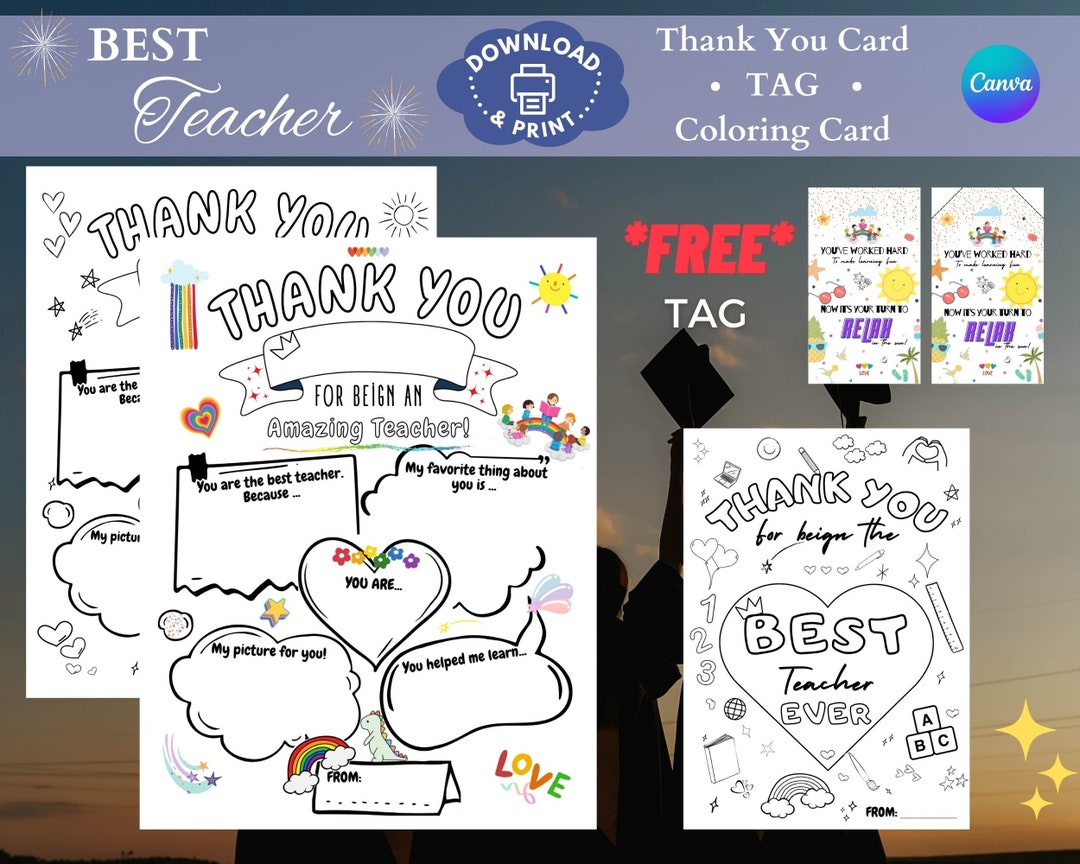 Teacher Appreciation Week PRINTABLE, FREE Tag, Teacher Appreciation ...