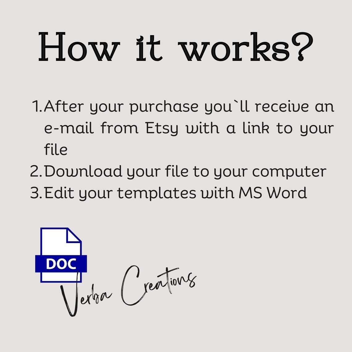 Job Description Template Bundle | Editable MS Word Template | Job ...