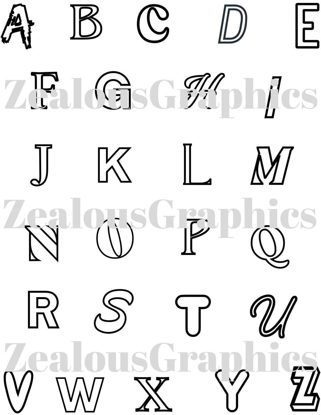 Kids Abc Coloring, Abc Coloring Sheet, Alphabet Coloring, Letter ...