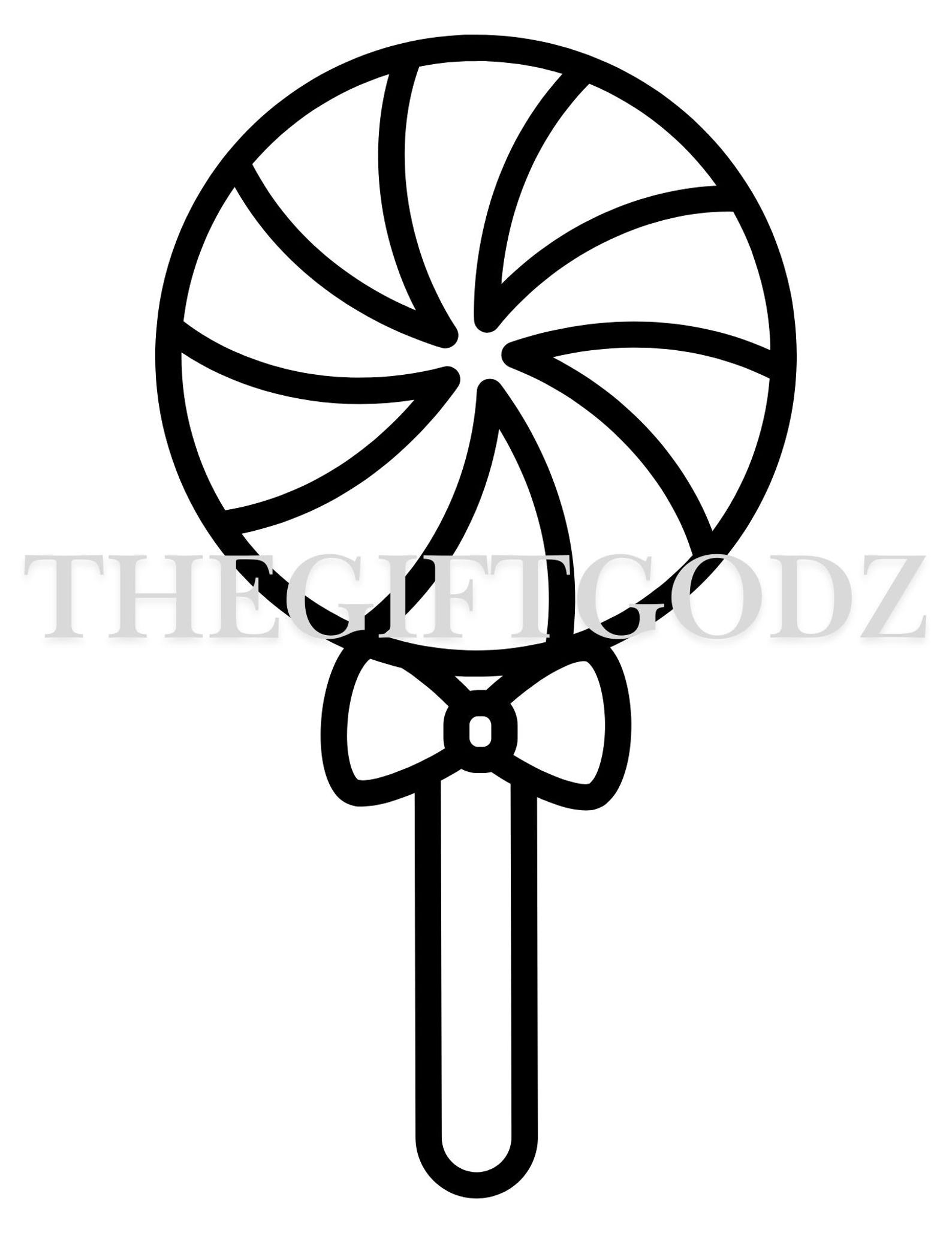 Peppermint Candy Coloring Pages, Peppermints Candy PDF, Holiday ...
