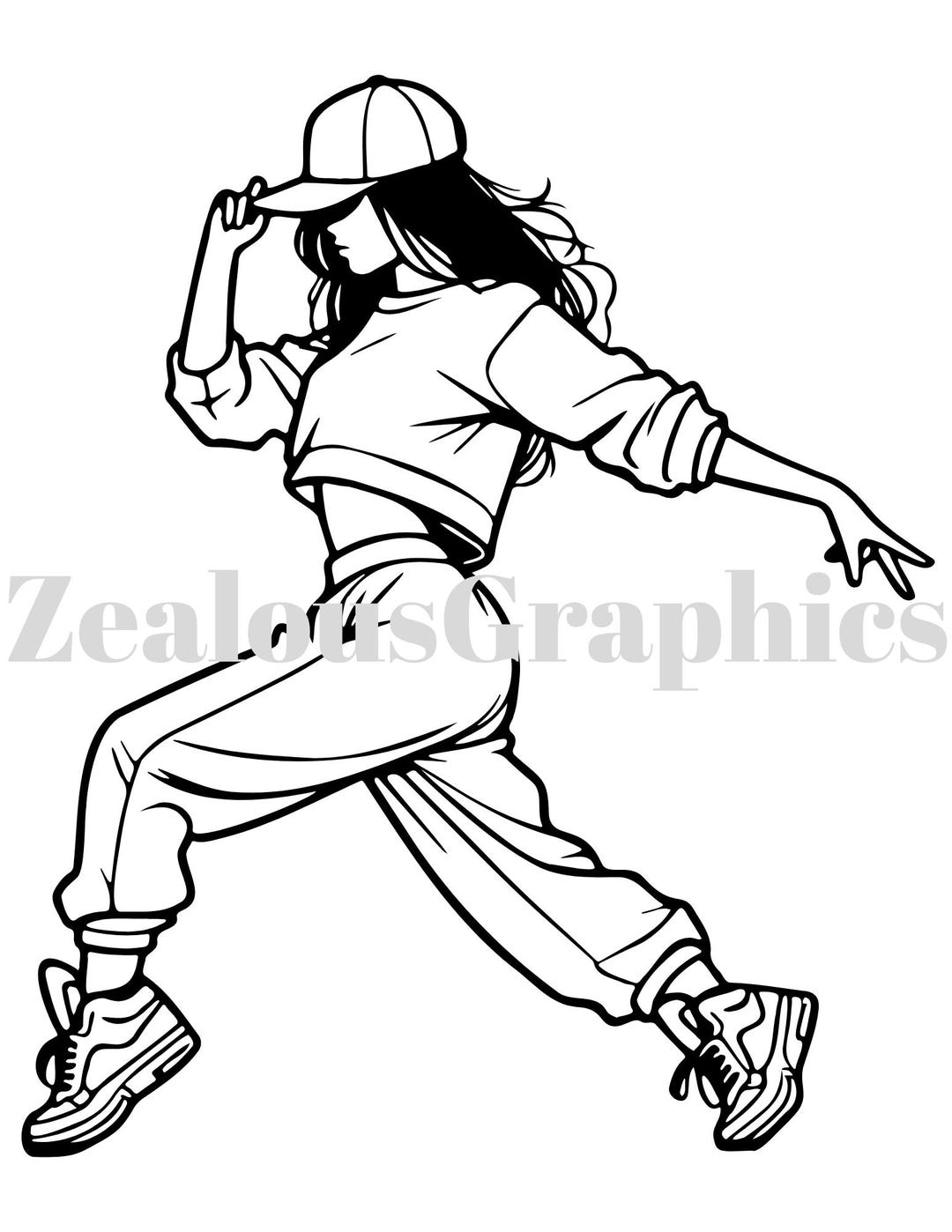 Dance Coloring Sheet, Dance Teacher Coloring Pages, Dance Printable ...