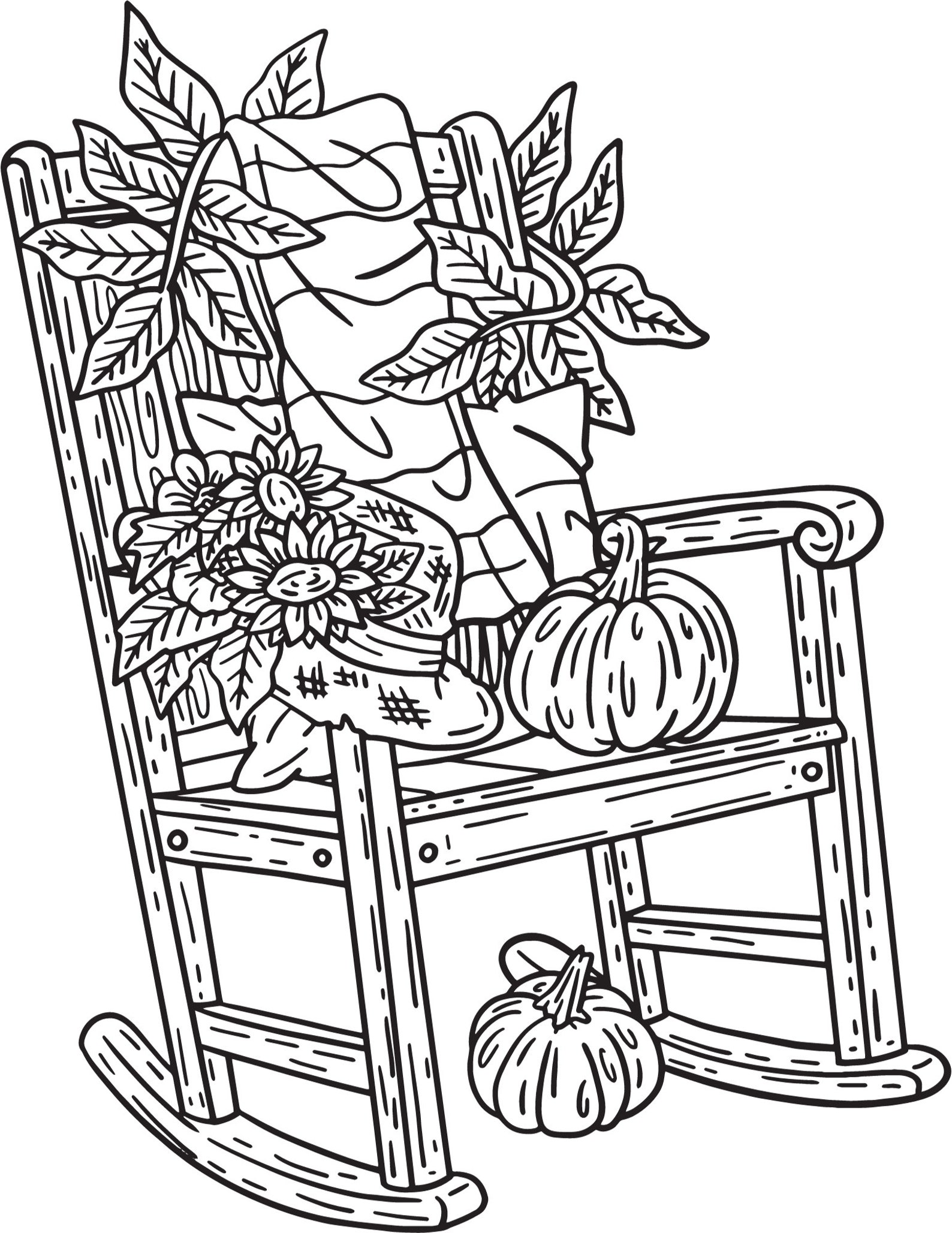 Thanksgiving Printable Coloring Pages, Thanksgiving Craft Coloring ...