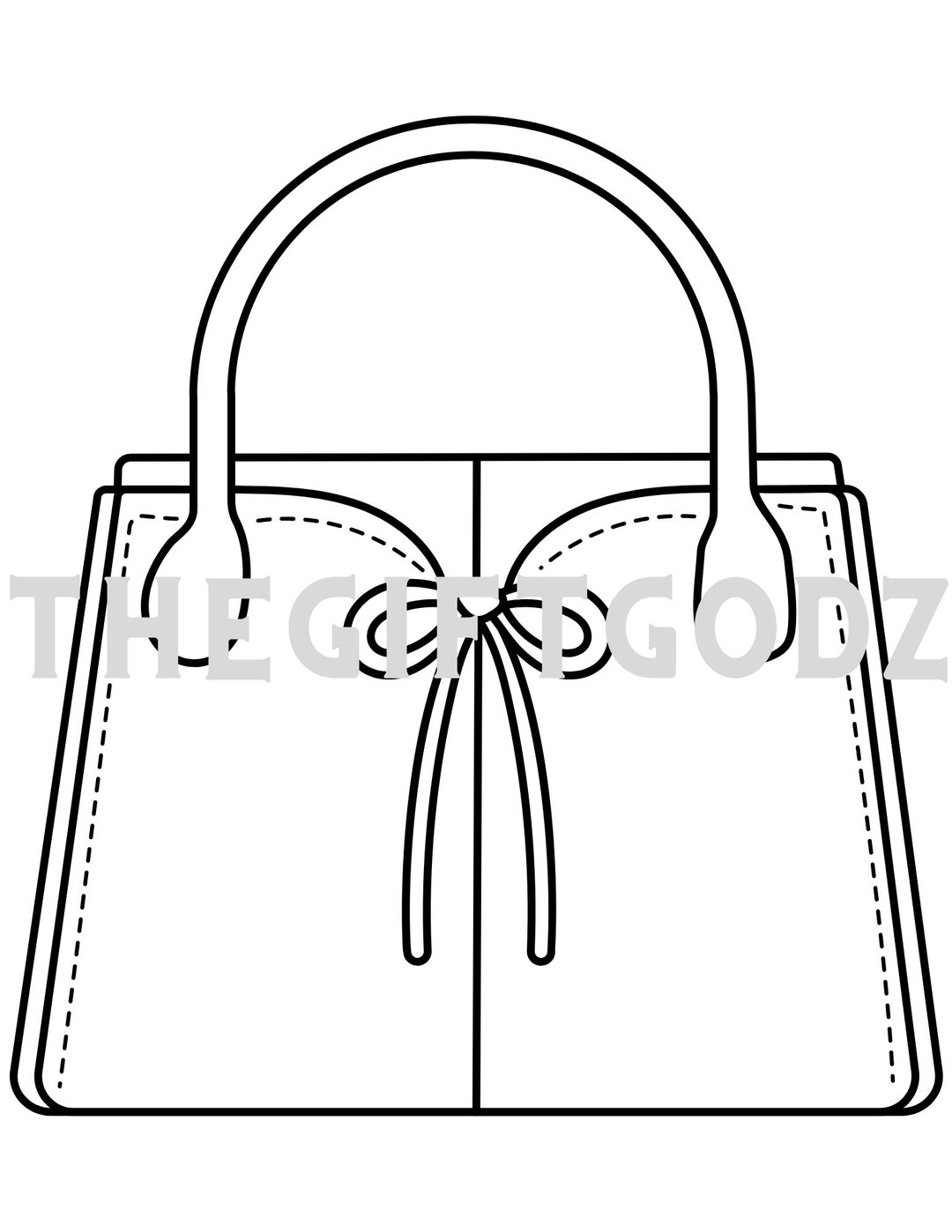 Fashion Coloring Pages, Handbag Pattern Coloring Pages, Style Coloring ...